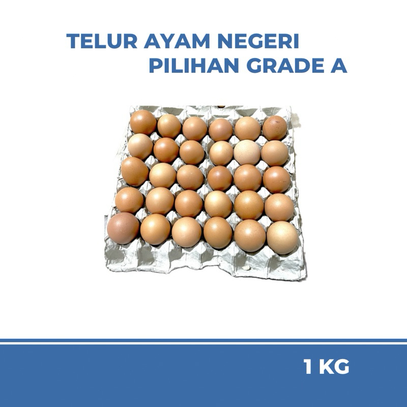 Jual TELUR AYAM NEGERI 1KG | Shopee Indonesia