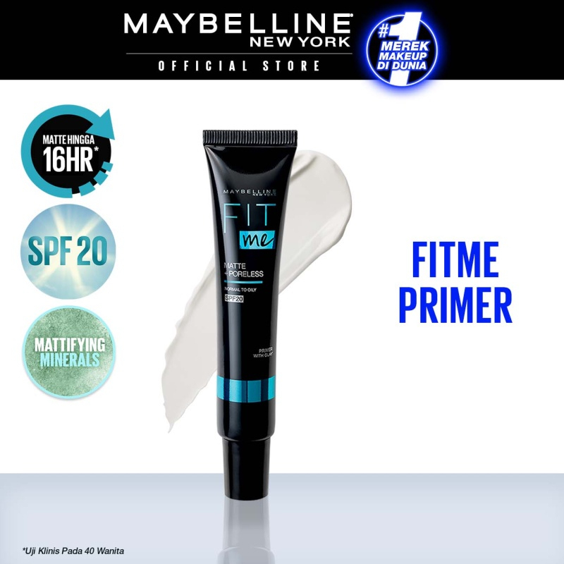 Jual MAYBELLINE Fit Me Matte + Poreless Primer Make Up - 30ml (Primer ...