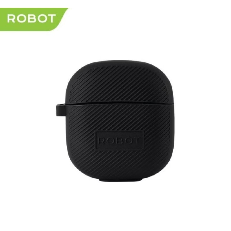 Jual Case TWS Airbuds T60 Merk Robot TWS T60 ORIGINAL BLACK ONLY ...