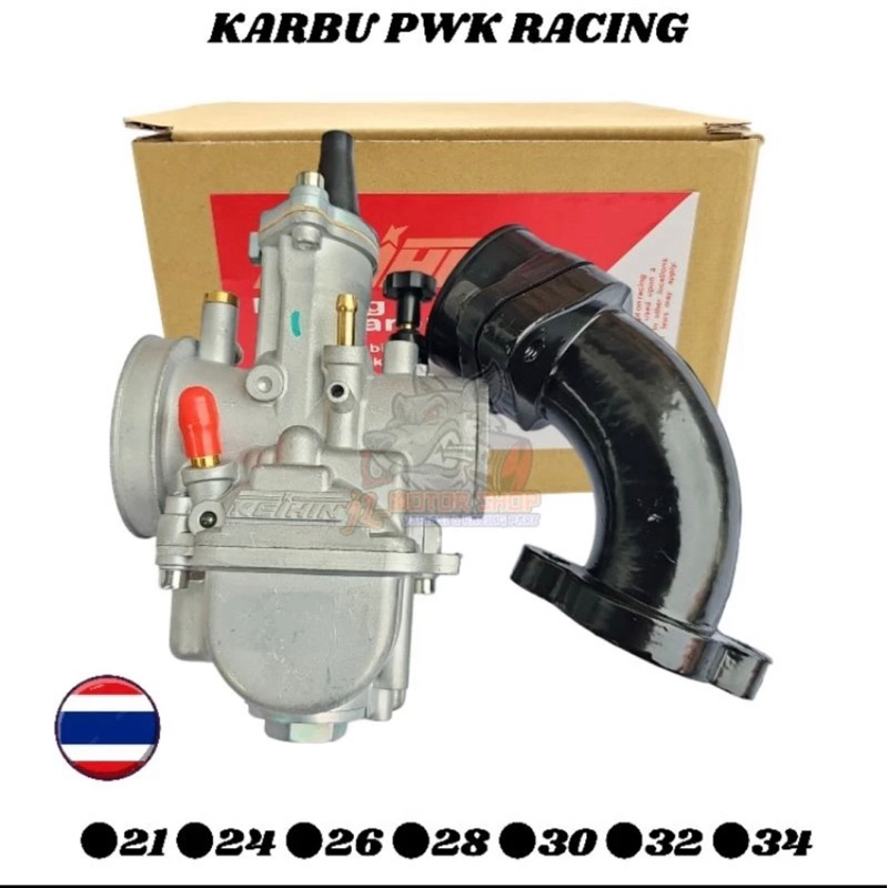 Jual Karbu Karburator PWK 21 24 26 28 30 32 34 KOTAK + Intake Manifold - Karburator KARBU ...