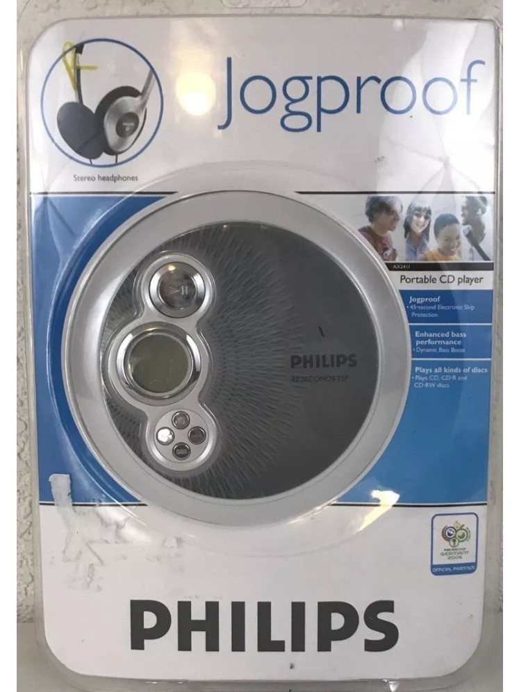 Jual DISCMAN PHILIPS ORIGINAL PORTABLE CD PLAYER JOGPROOF WITH STEREO ...