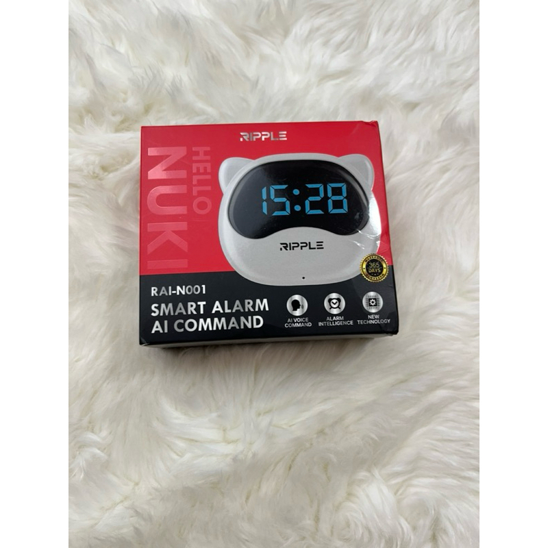 Jual Ripple Smart alarm ai command, ac control,digital watch | Shopee ...