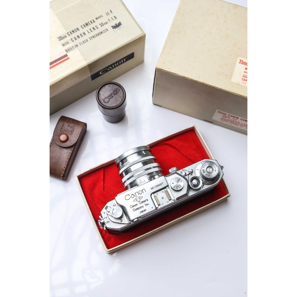 Jual Kamera Analog Canon IIF kit 50mm f1.8 Serenar Mulus Sekali ...