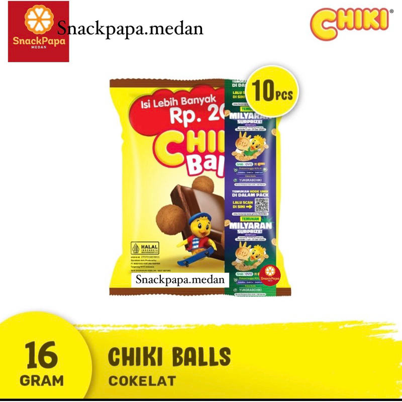 Jual CHIKI BALLS 16G RENCENG ISI 10 PCS | CHIKI BALLS CRAFTY CHEESE ...