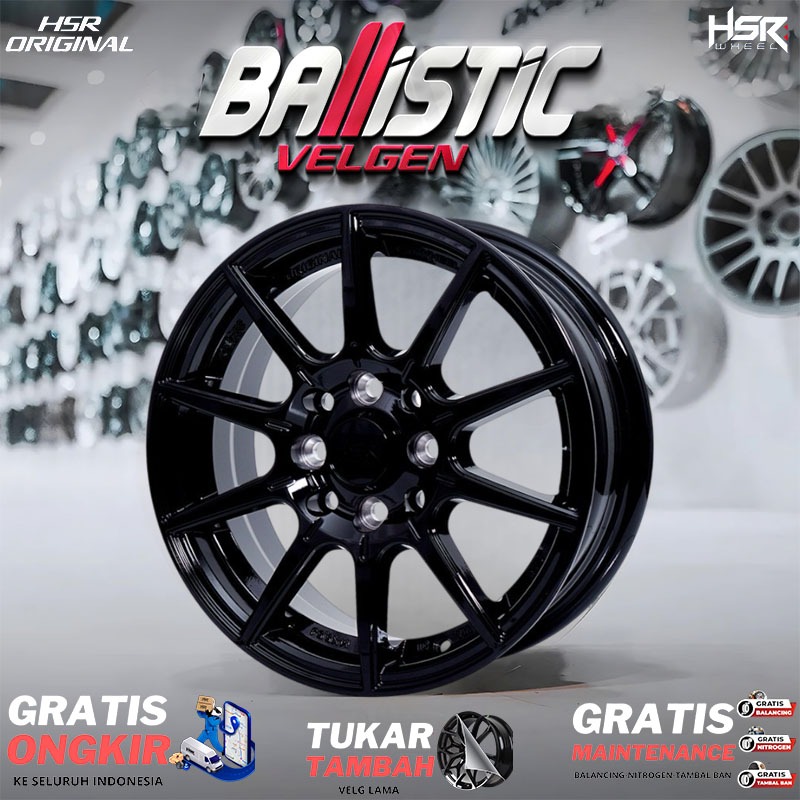 Jual Velg Racing Mobil Avanza, Xenia, Agya DLL Ring 14 Lubang Baut ...