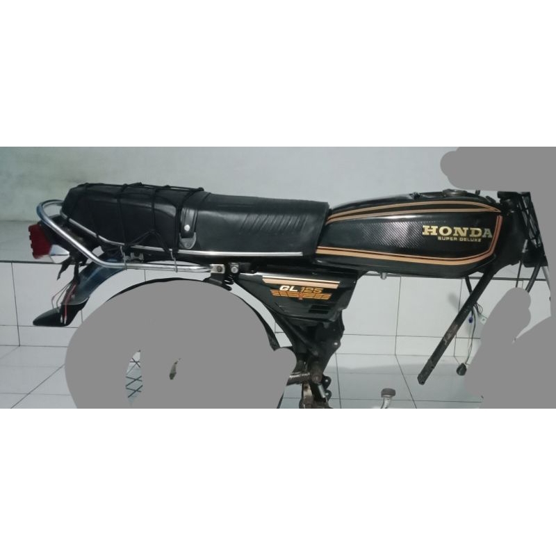 Jual body GL 100 set rangka warna biru rangka ori belungan besar ...