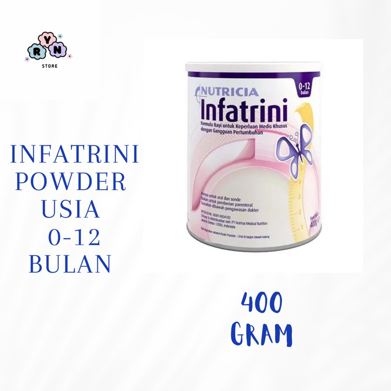 Jual NUTRICIA INFATRINI 0-12BLN 400G KALENG | Shopee Indonesia