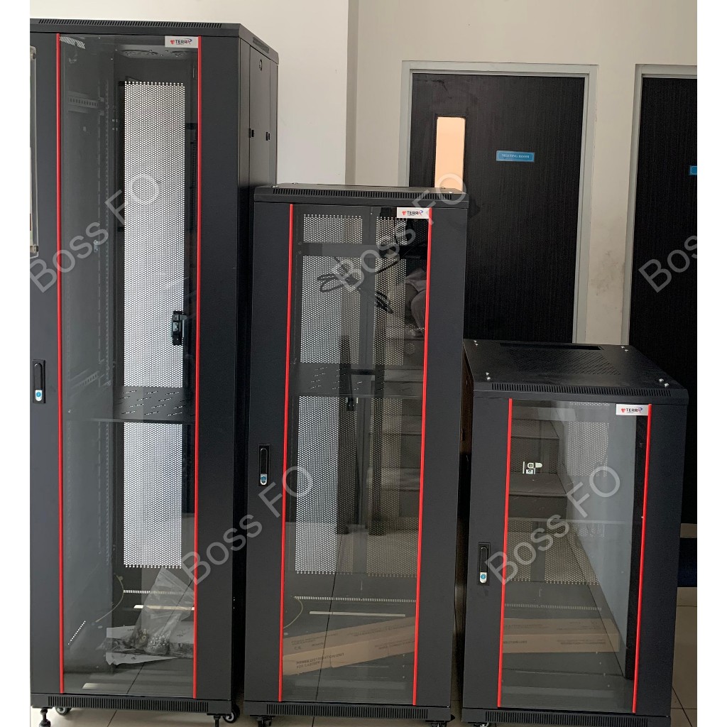 Jual Close Rack 20u/32u/42u tersedia Depth 600mm & 900mm / Rak server ...