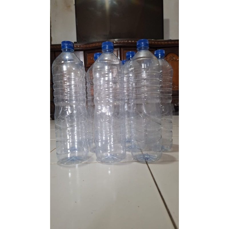 Jual botol aqua bekas ukuran 1,5L (10 BOTOL ) | Shopee Indonesia