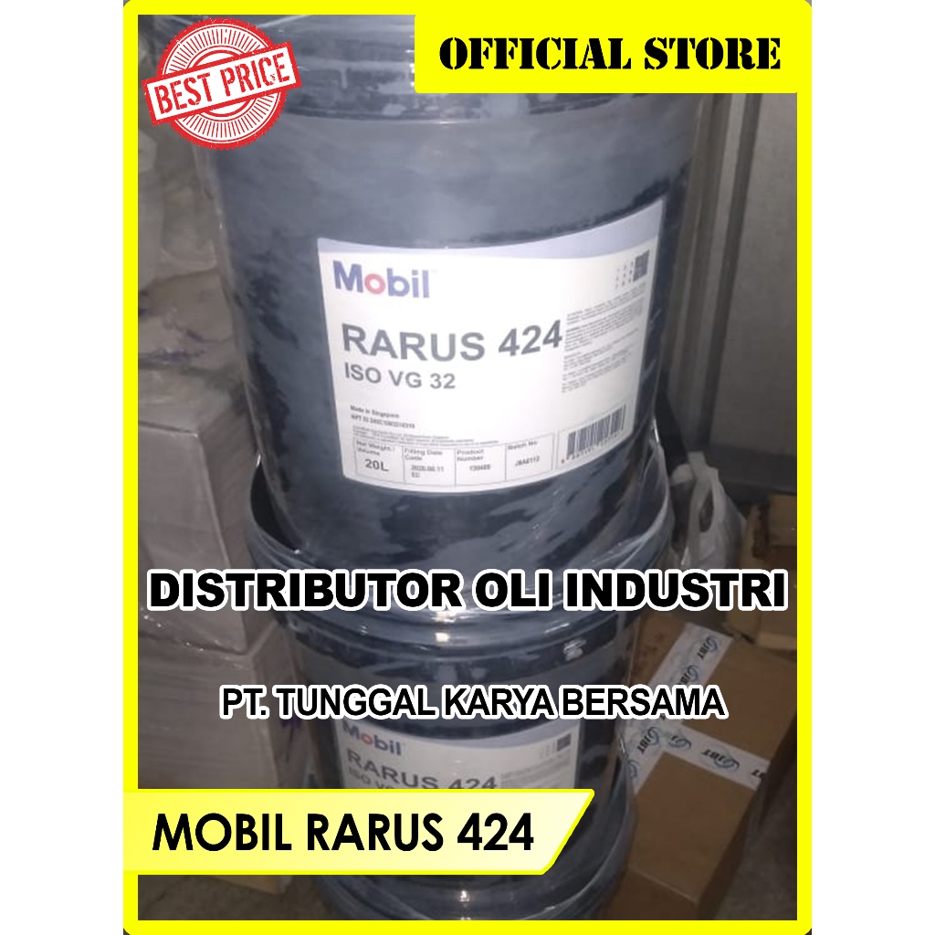 Jual MOBIL RARUS 424 ( Oil Screw Compressor - ISO VG 32 Ready Stock ...
