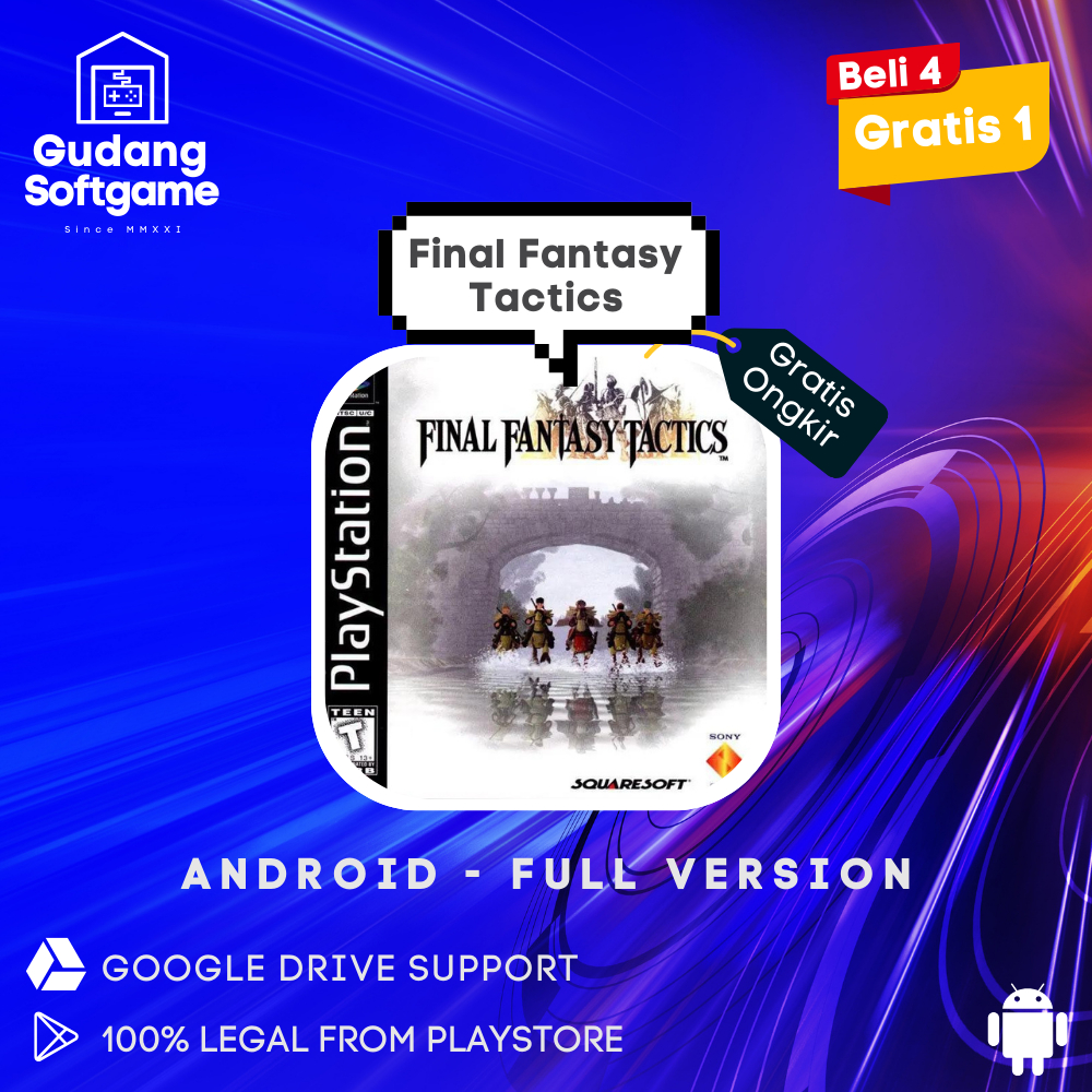 Jual Final Fantasy Tactics - Game PS1 Emulator untuk PC Laptop ...