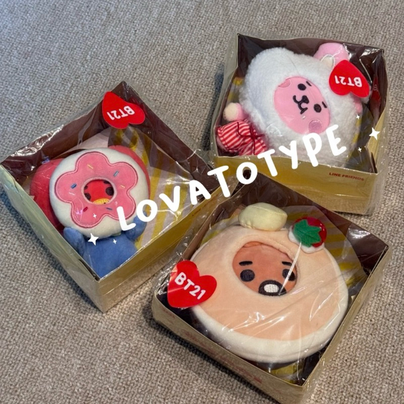 Jual [READY STOCK] OFFICIAL BT21 Sweet things bagcharm dolls | Shopee ...
