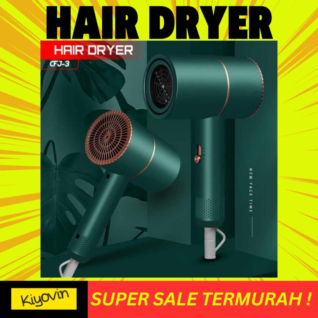 Jual HAIR DRYER HAIRDRYER LIPAT PENGERING RAMBUT PANAS 500WATT | Shopee ...