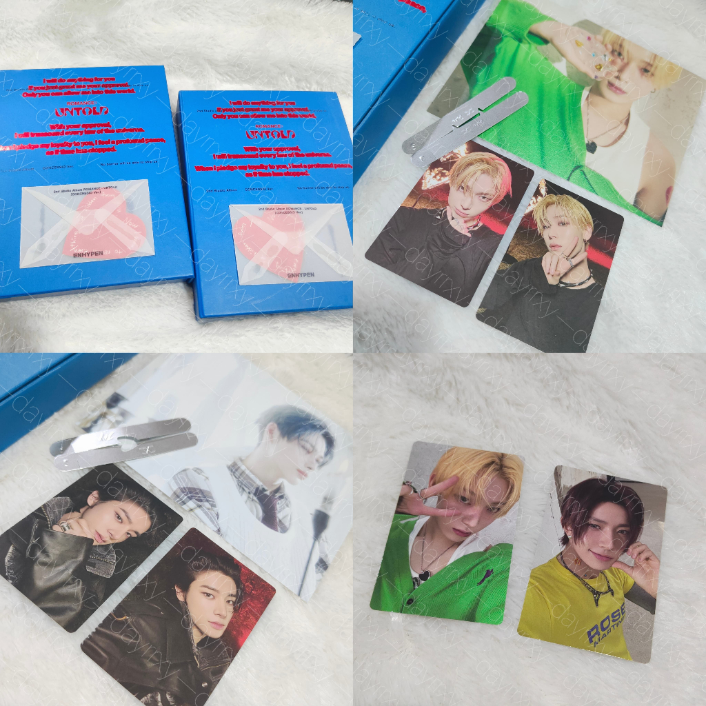Jual Album Enhypen Romance Untold [Unsealed] - INCEPTIO ARCANUM ...