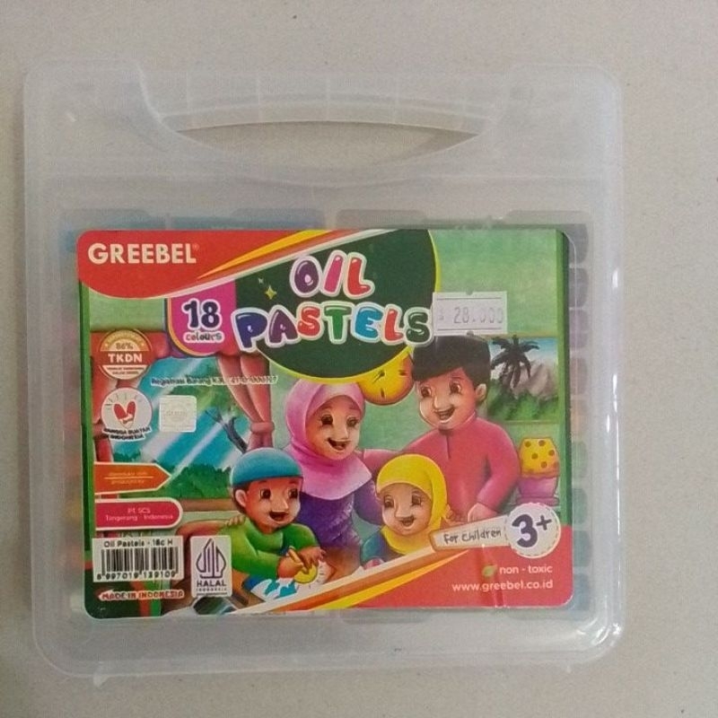 Jual CRAYON 18 WARNA MERK GREEBEL | Shopee Indonesia