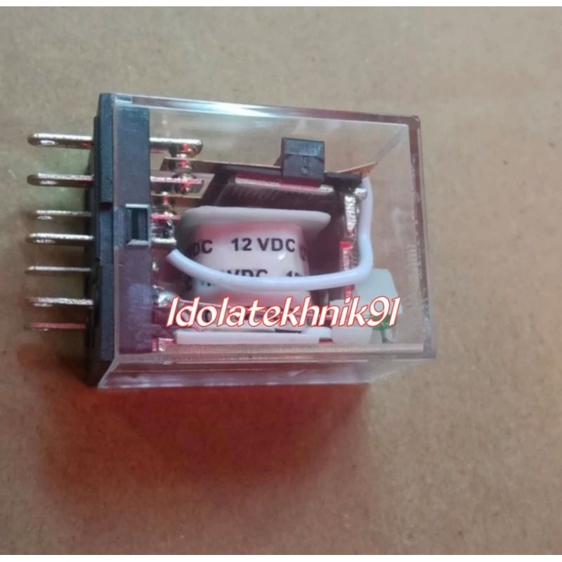 Jual RILAY MY2N ZN DC 12V 8KAKI RILEY PANEL 12 VOLT | Shopee Indonesia