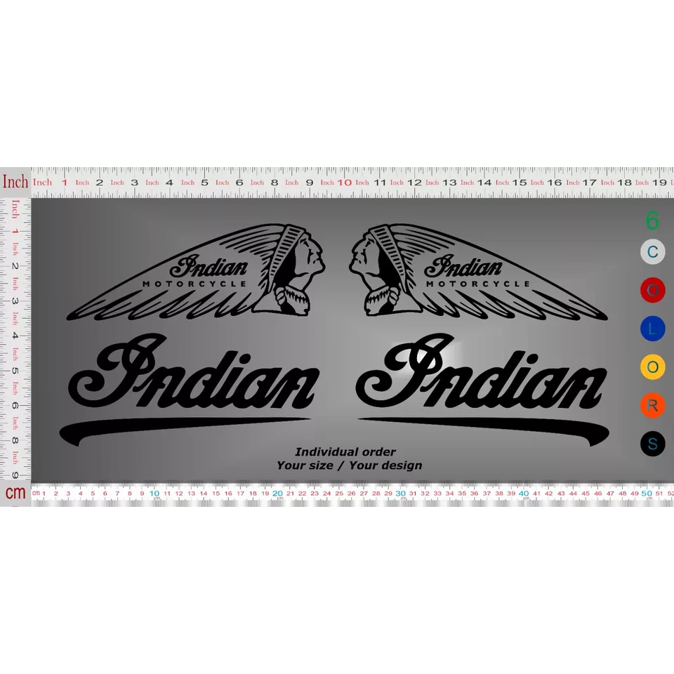 Jual Custom Cutting Sticker Tangki motor Custom Cafe Racer, Bobber ...