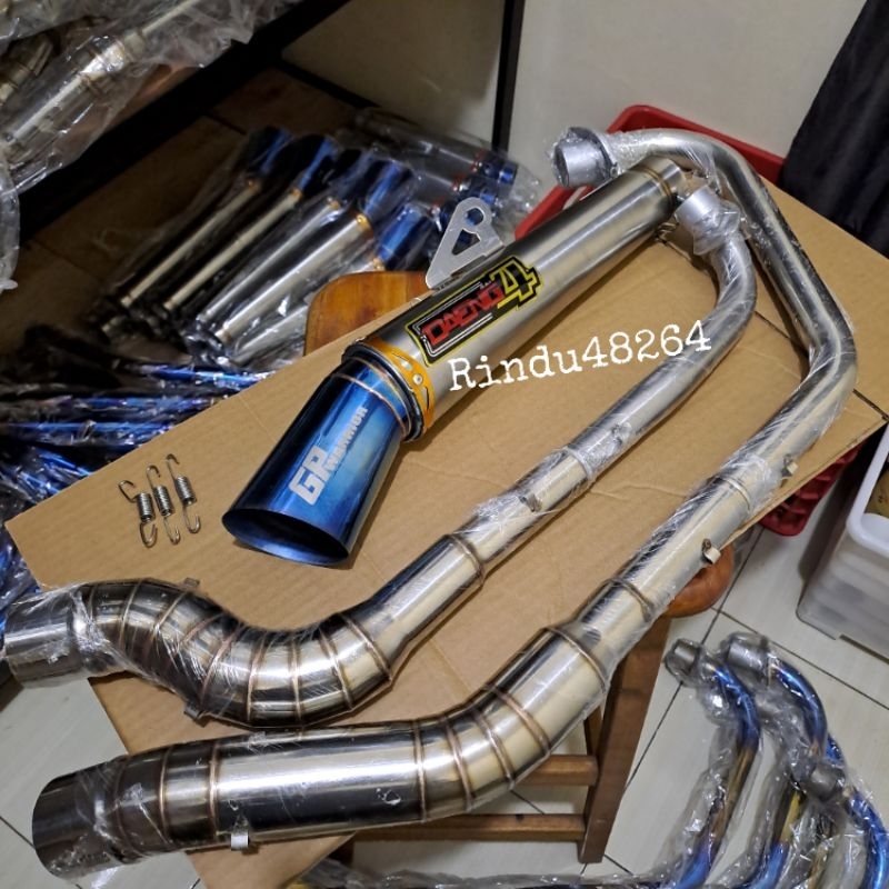 Jual Daeng sai4 conical exhaust pipe Skygo 125 150 175 Rusi_TC bajaj ...