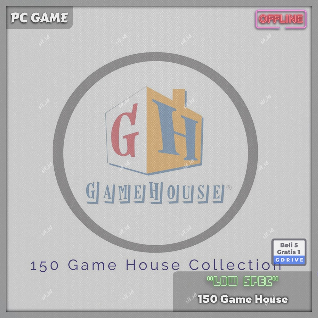 Jual 150 Koleksi Game dari GameHouse - Game House - Full Version - PC ...