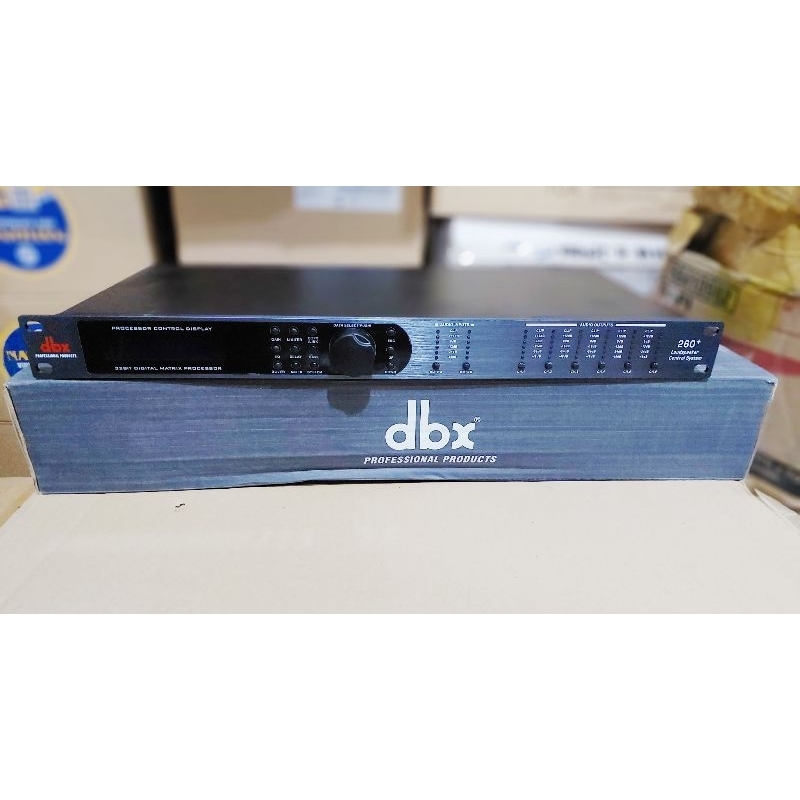 Jual DBX driverack 260. Menagement Dlms speaker dbx 260+ | Shopee Indonesia