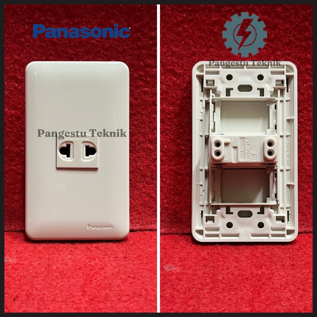Jual Panasonic Stop Kontak Model Classic/ Panasonic Full Color Colour ...