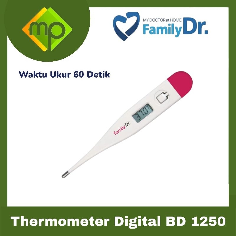 Jual Thermometer Digital Family Dr BD 1250 Termometer Ketiak Anak ...