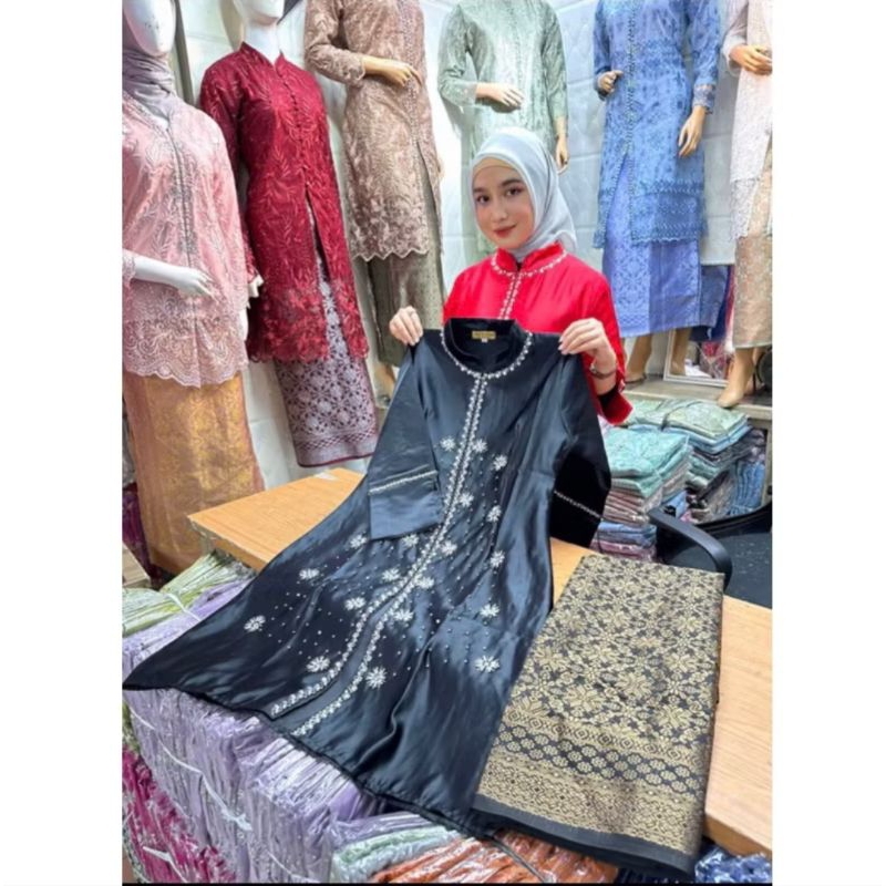 Jual (Realpict) Kebaya Baju Kurung Payet AL - Kebaya Baju Kurung modern ...
