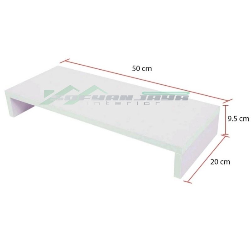 Jual Desk shelf stand Monitor tatakan monitor komputer rak laptop murah ...