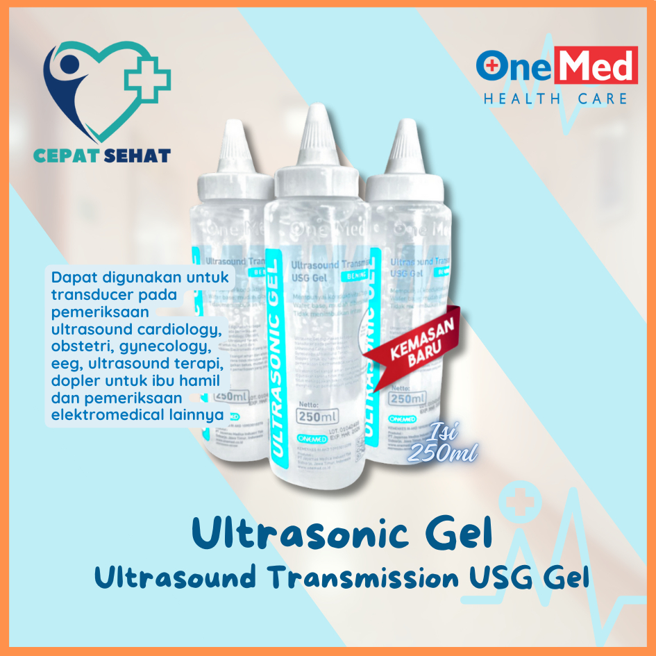 Jual Gel USG Transparant Ultrasound Gel Onemed / Gel USG / Ultrasonic ...