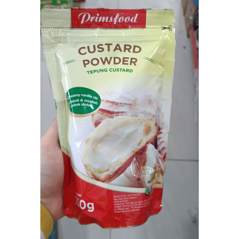Jual 250gr Prims Food custard powder tepung kastar creamy vanila vla ...