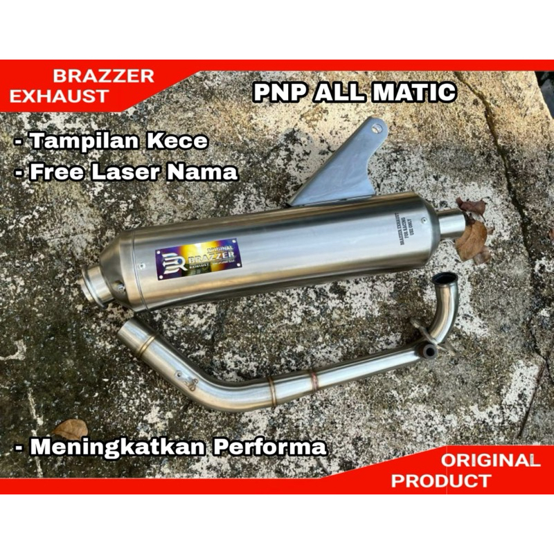 Jual Knalpot standar racing Mio S Z Mio M3 Gear Fino X-RIDE Freego 125 ...