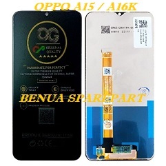 Jual LCD TS OG ORIGINAL SUPER OPPO A15 = A16K = A16E =REALME C11 = C12 ...