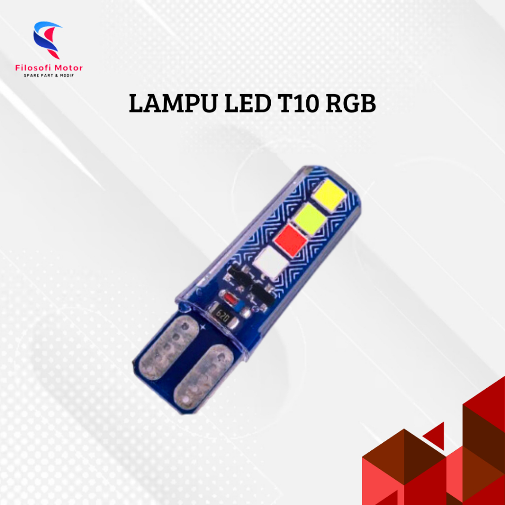 Jual Lampu led rgb/lampu led t10 rgb/lampu led senja | Shopee Indonesia