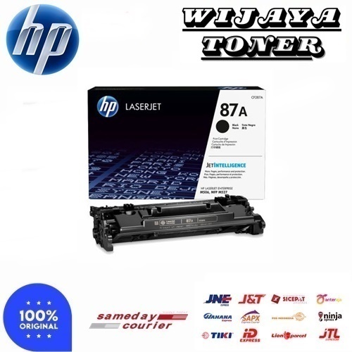 Jual Toner HP 87 A Black LaserJet HP Original (CF287A) | Shopee Indonesia