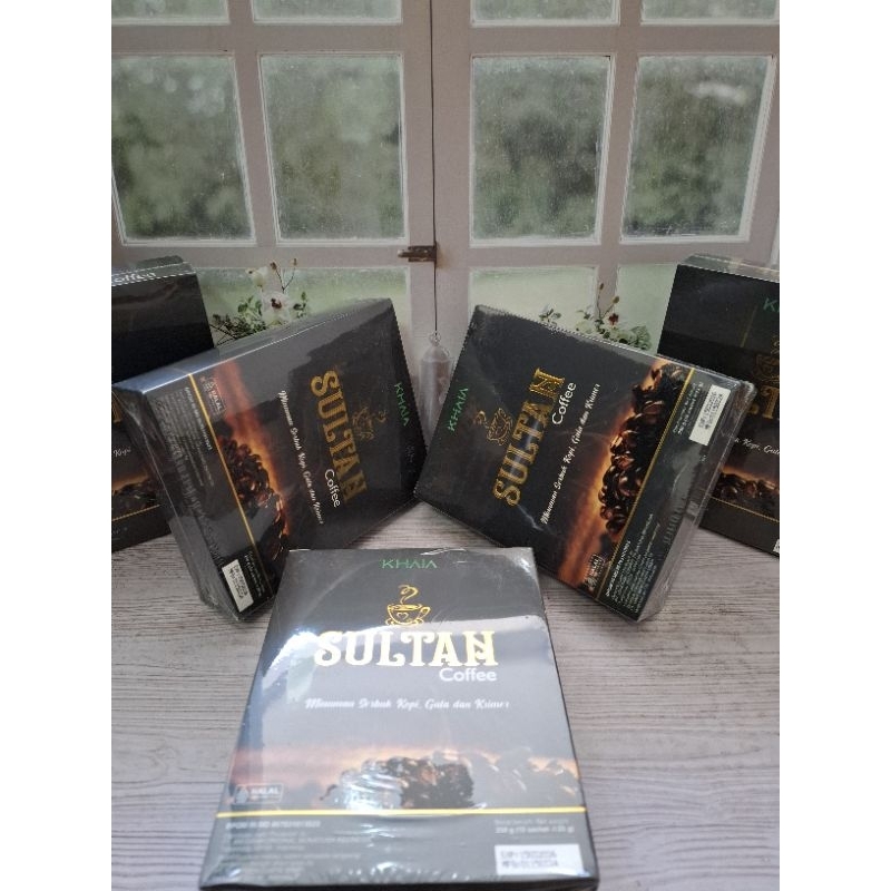 Jual SULTAN COFFEE 1 Bok 10 sachet,BPOM MUI HALAL | Shopee Indonesia