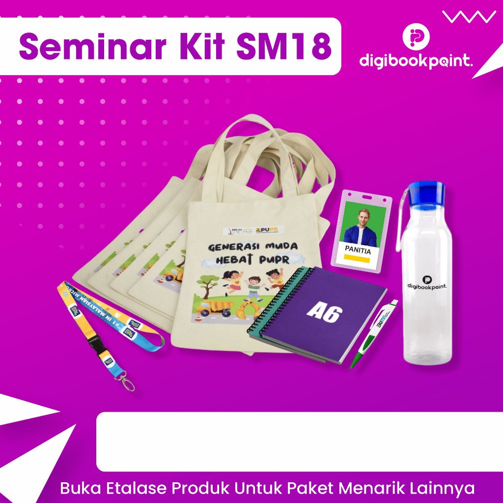 Jual Souvenir Kegiatan Seminar Kit - Tumbler Colada, Tas Blacu ...
