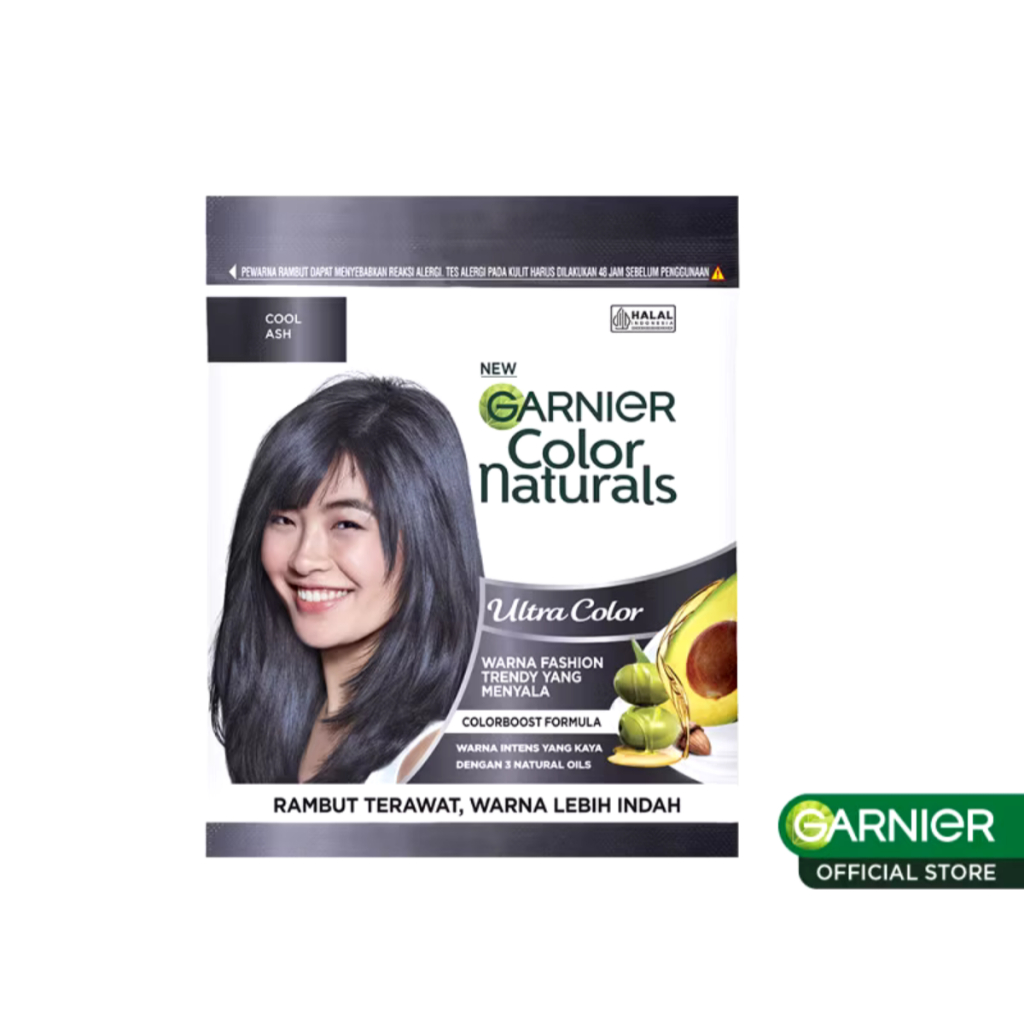 Jual Garnier Color Naturals Ultra Color COOL ASH 30ML+30g | Shopee ...
