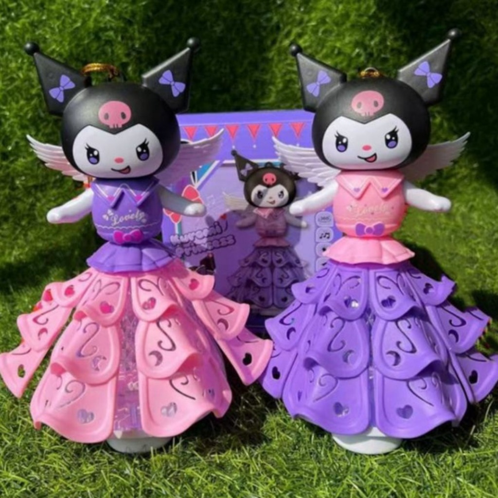Jual [funny] Mainan Dancing Princess Kuromi Berlampu Bisa Menari Dan ...