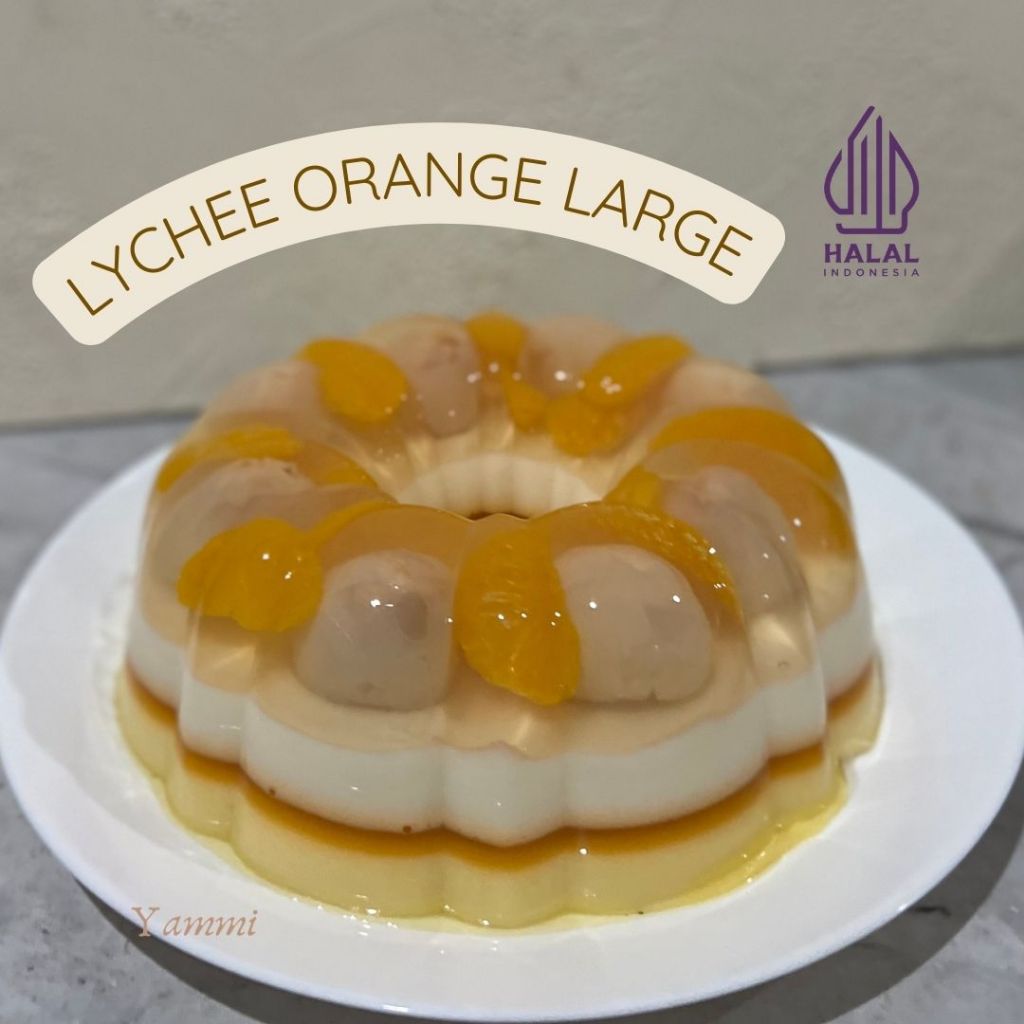 Jual [HALAL][INSTANT] YAMMI LYCHEE ORANGE - LARGE | Shopee Indonesia