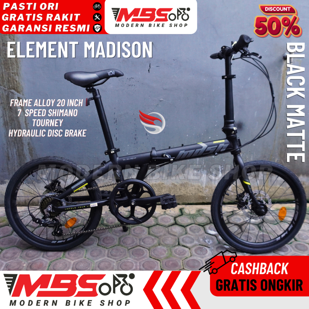 Jual Sepeda Lipat Pacific Splendid dx 200 20 Inch Alloy Pasific Folding ...