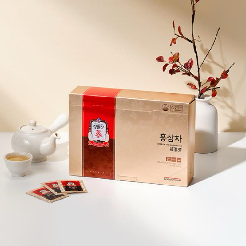 Jual Jung Gwan Jang Korean Red Ginseng Tea 100 Pouches Cheong Kwan Jang ...
