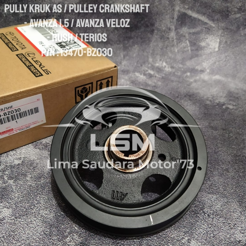 Jual Pulley Pully Kruk As atau Pulley Crankshaft Avanza 1.5 1500cc ...