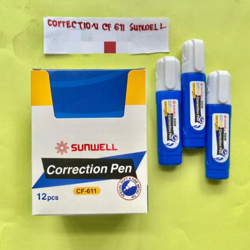 Jual Sunwell Correction Pen CF-611/Tip-X Cair/Tip-X Murah Meriah ...