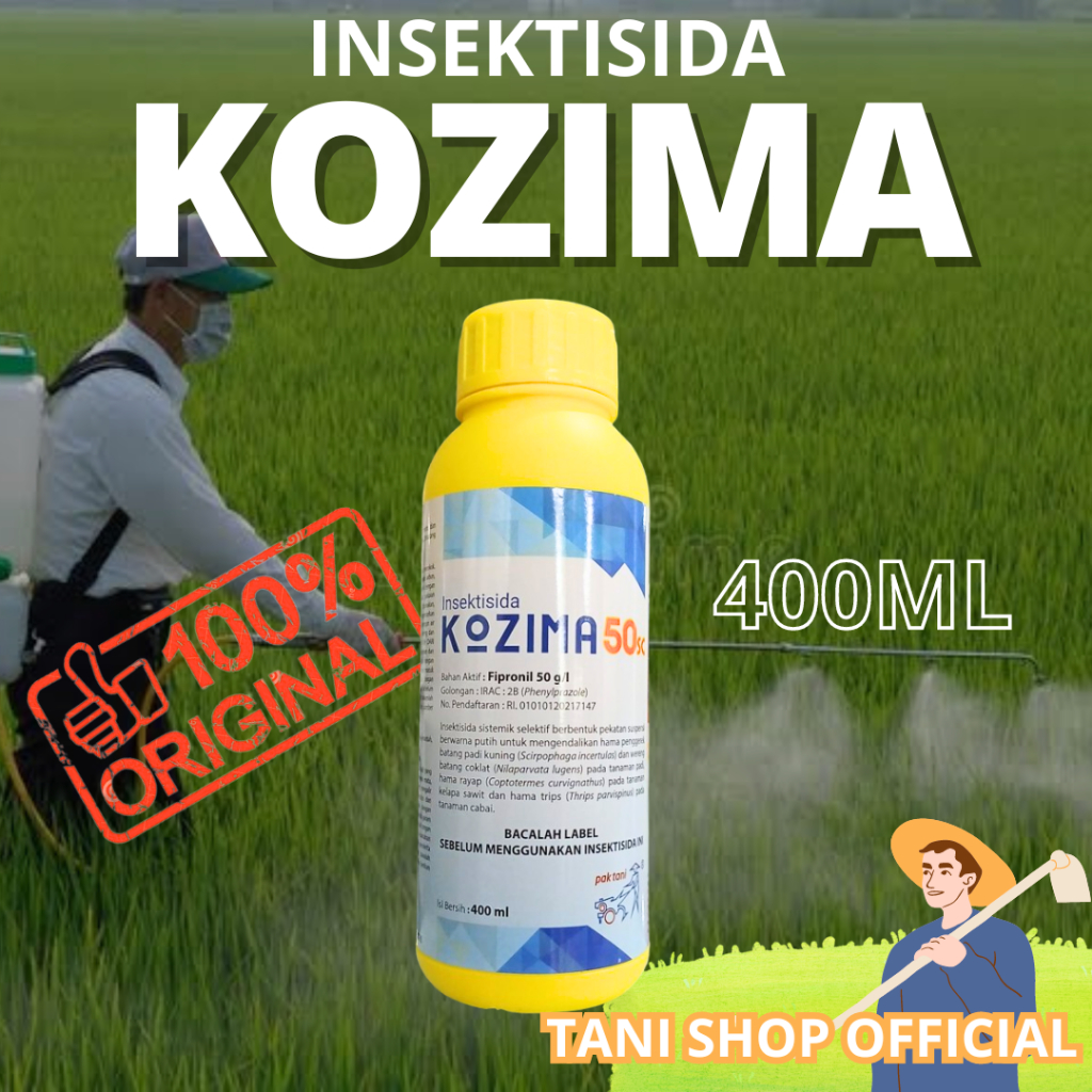 Jual Insektisida Kozima 50 SC 400 ml - Fipronil 50 g/l, Pengendalian ...