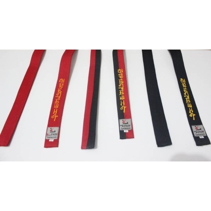 Jual Sabuk Taekwondo Sendy POOM-DAN | Shopee Indonesia