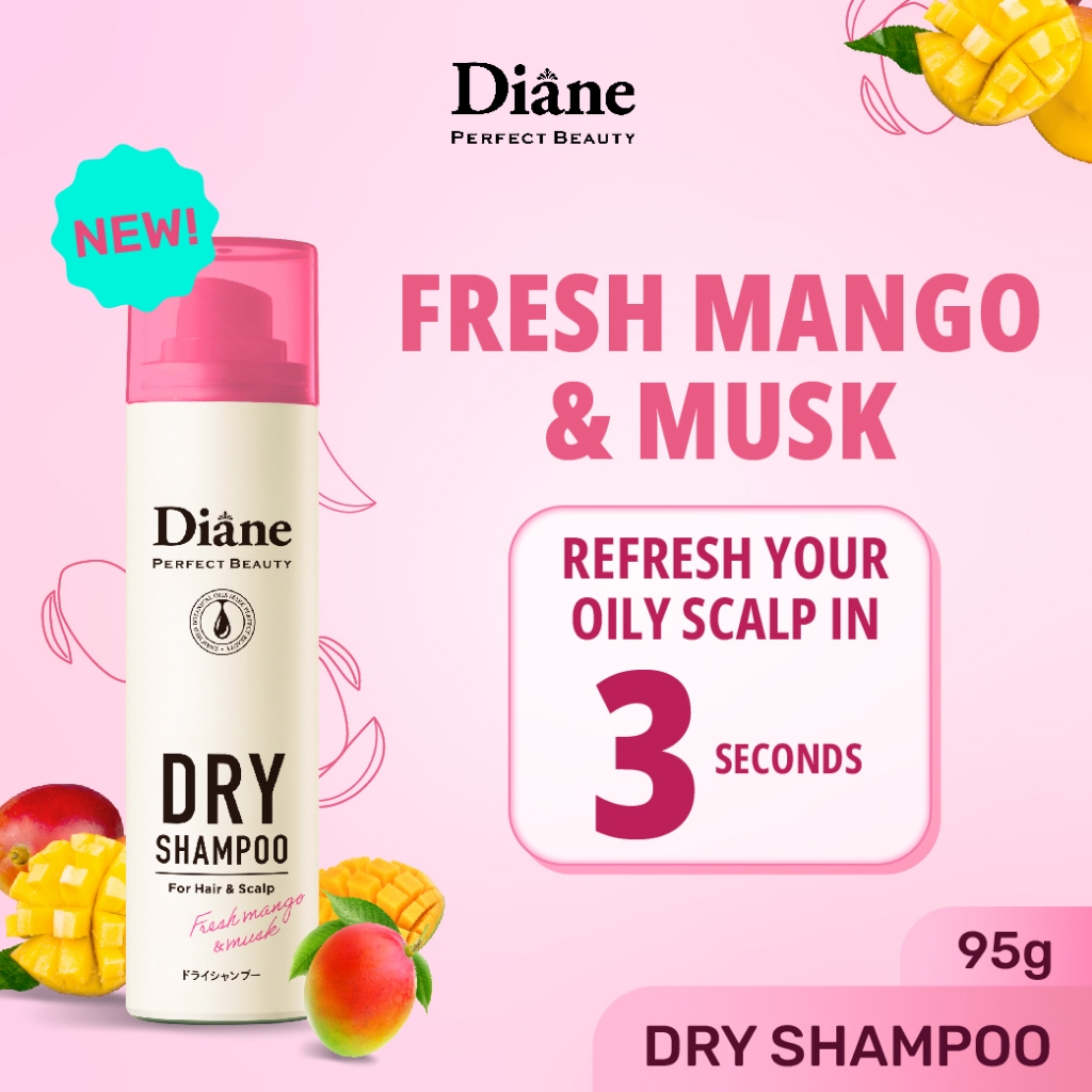 Jual Diane Perfect Beauty Dry Shampoo For Hair & Scalp Fresh Mango ...