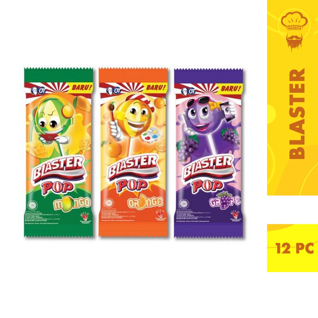 Jual Permen Blaster Pop Renceng Rasa Buah Isi 12 Pc | Shopee Indonesia