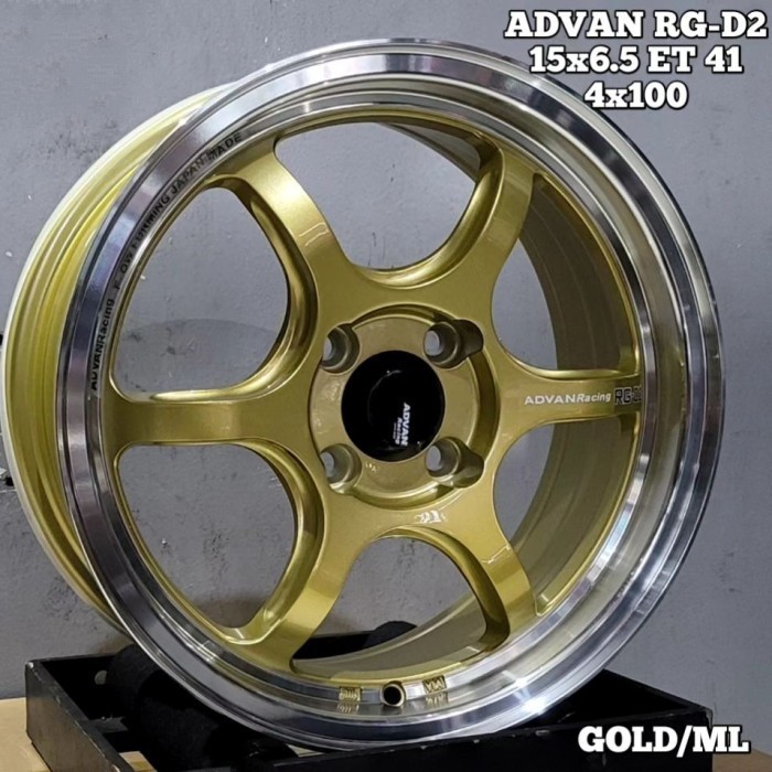 Jual velg mobil ring 15 ADVAN RG D2 velg r15 lebar 6,5 jazz ignis vios city | Shopee Indonesia