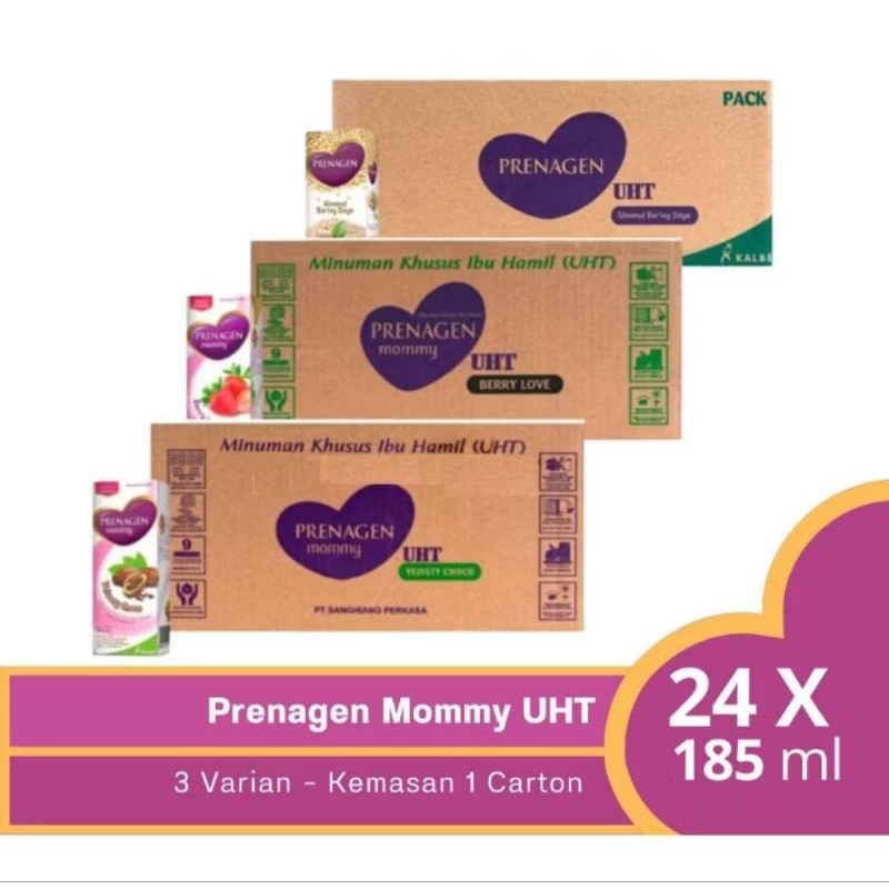 Jual PRENAGEN MOMMY UHT 1 KARTON (24 X 185 ML) | Shopee Indonesia