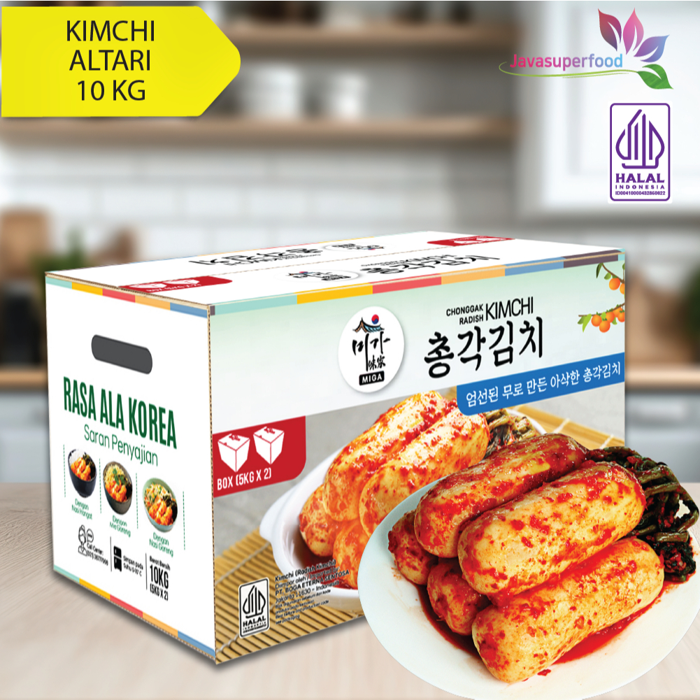 Jual ALTARI KIMCHI 10KG / KIMCHI LOBAK / CHEONGGAK KIMCHI / KIMCHI ...